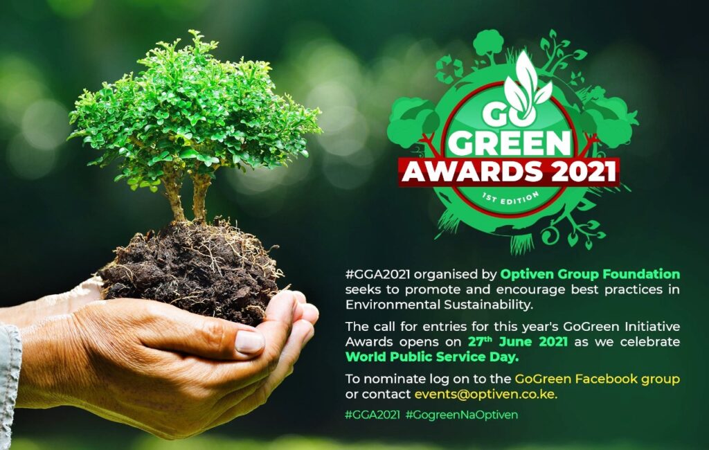 Big Go-Green Event Coming up in Kenya on 23rd June 2021 – Optiven ...