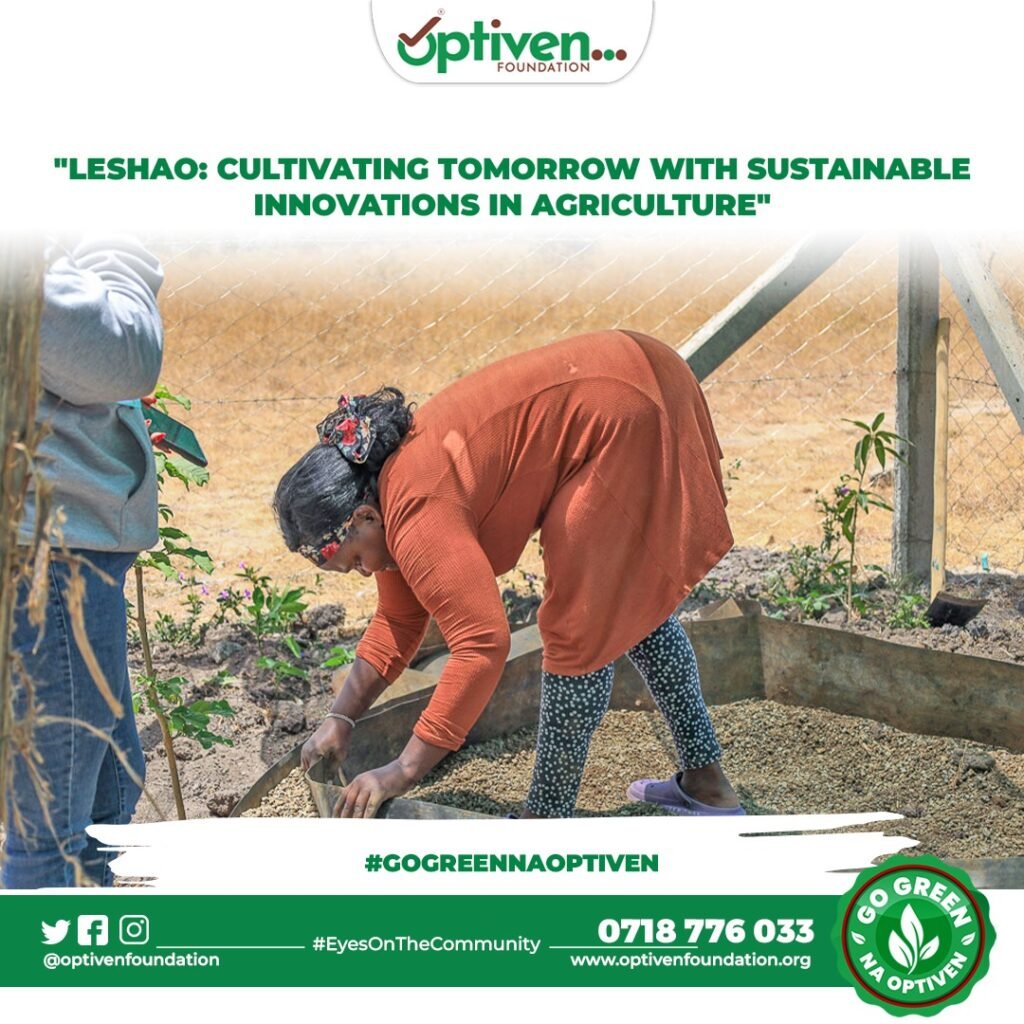 Secrets of Leshao’s Green Kitchen Farming – Optiven Foundation